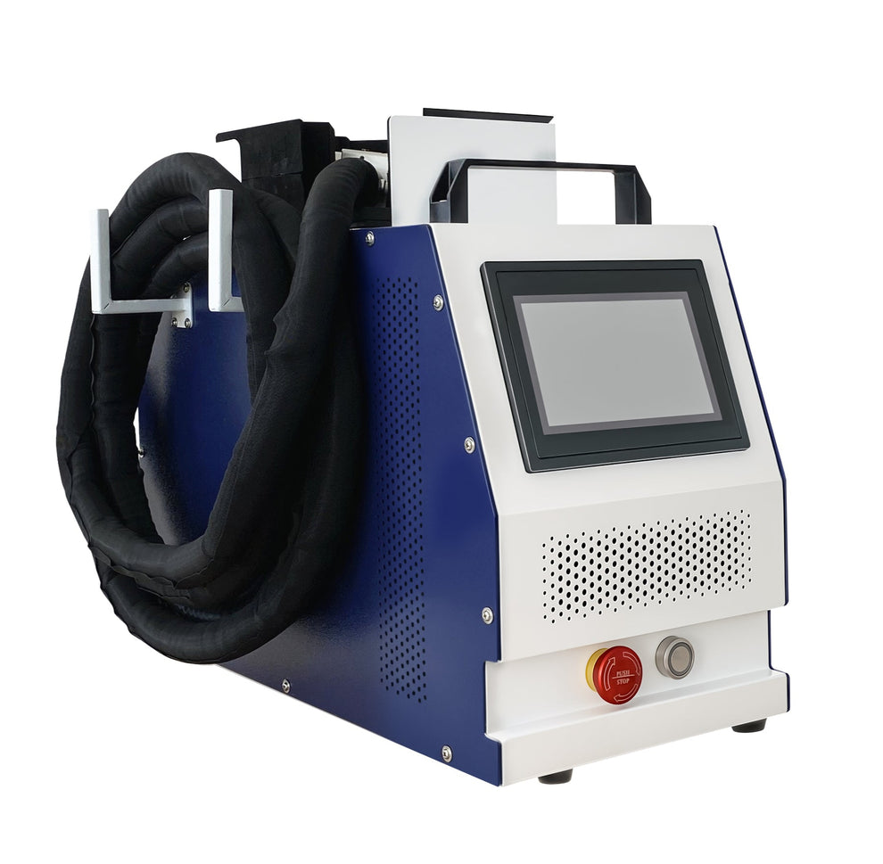 200W Pulse Laser Cleaning Machine Metal Rusty Paint Removal Air Cool ...